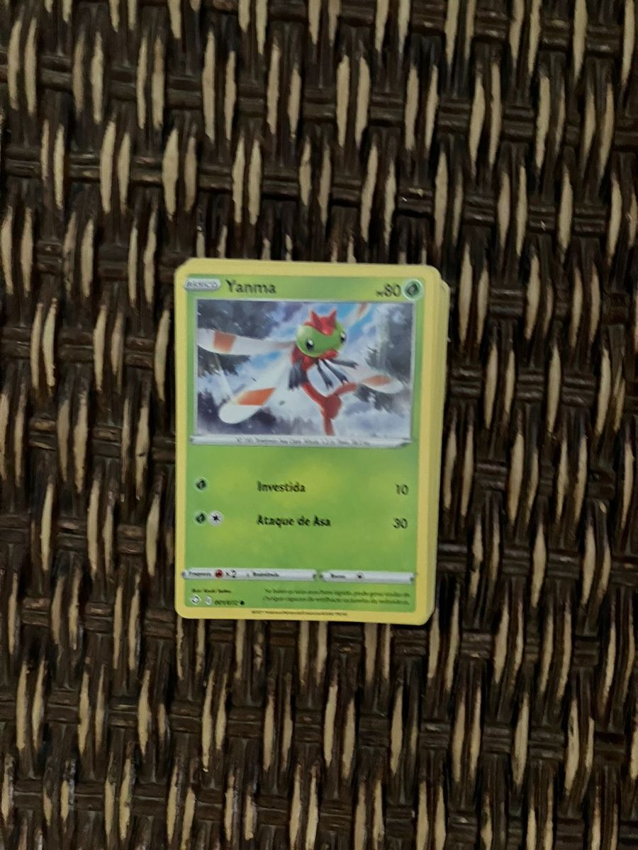 Carta Pokemon | Brinquedo Pokemon Usado 89547063 | enjoei