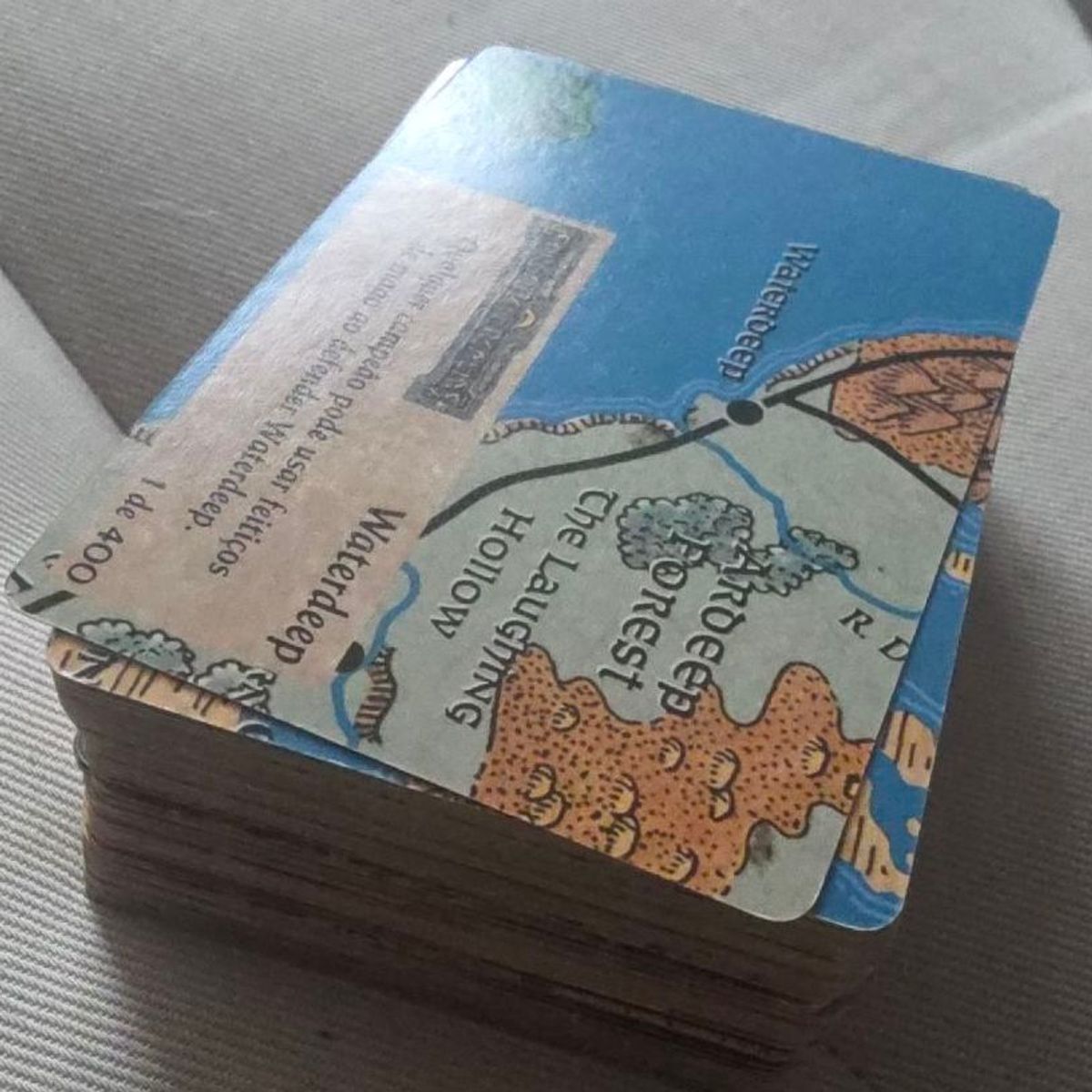 Cartas de Spellfire | Jogo de Tabuleiro Tsr Usado 121229760 | enjoei