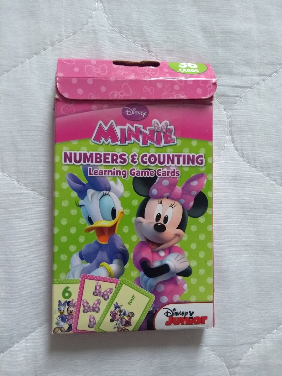 Cartas Minnie Aprenda Inglês | Brinquedo para Bebês Usado 85119713 | enjoei