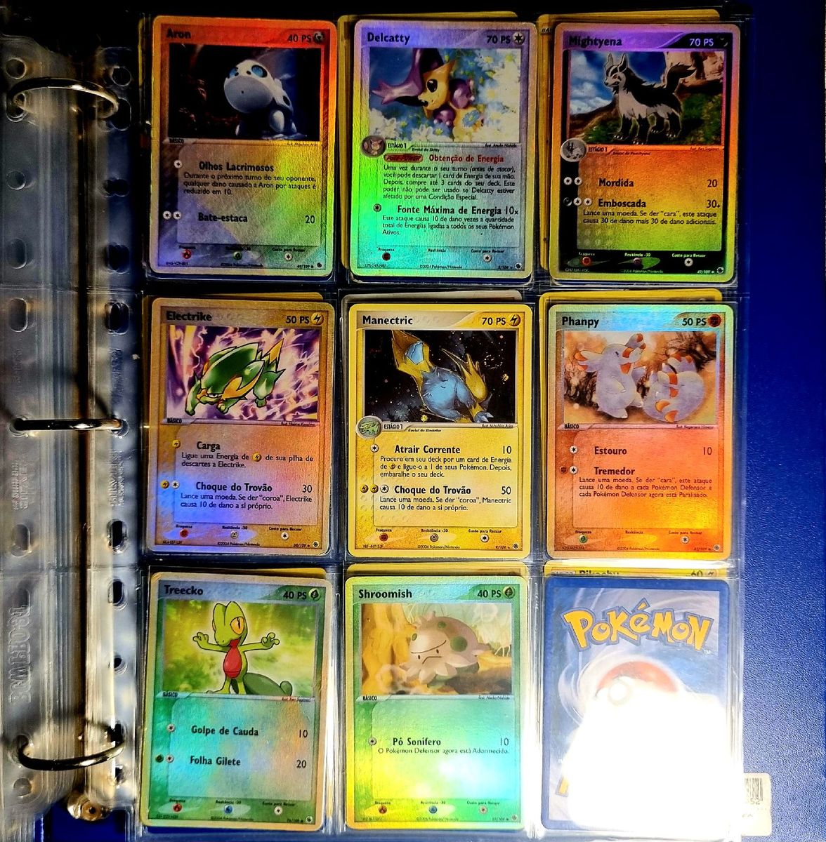 Cartas Pokémon - Coleção Rubi e Safira | Brinquedo para Bebês Nintendo ...