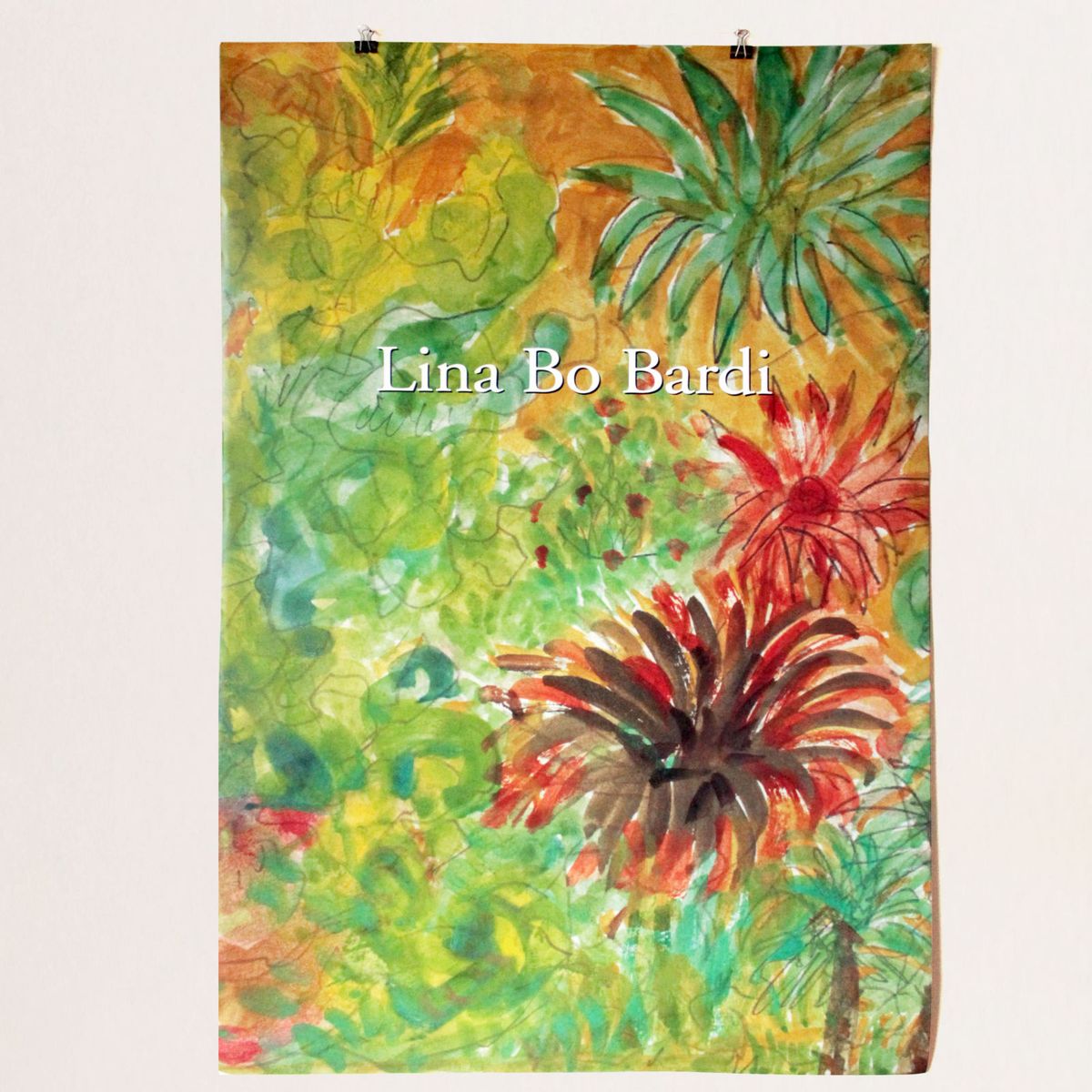 Cartaz Lina Bo Bardi | Item de Decoração Usado 15404841 | enjoei