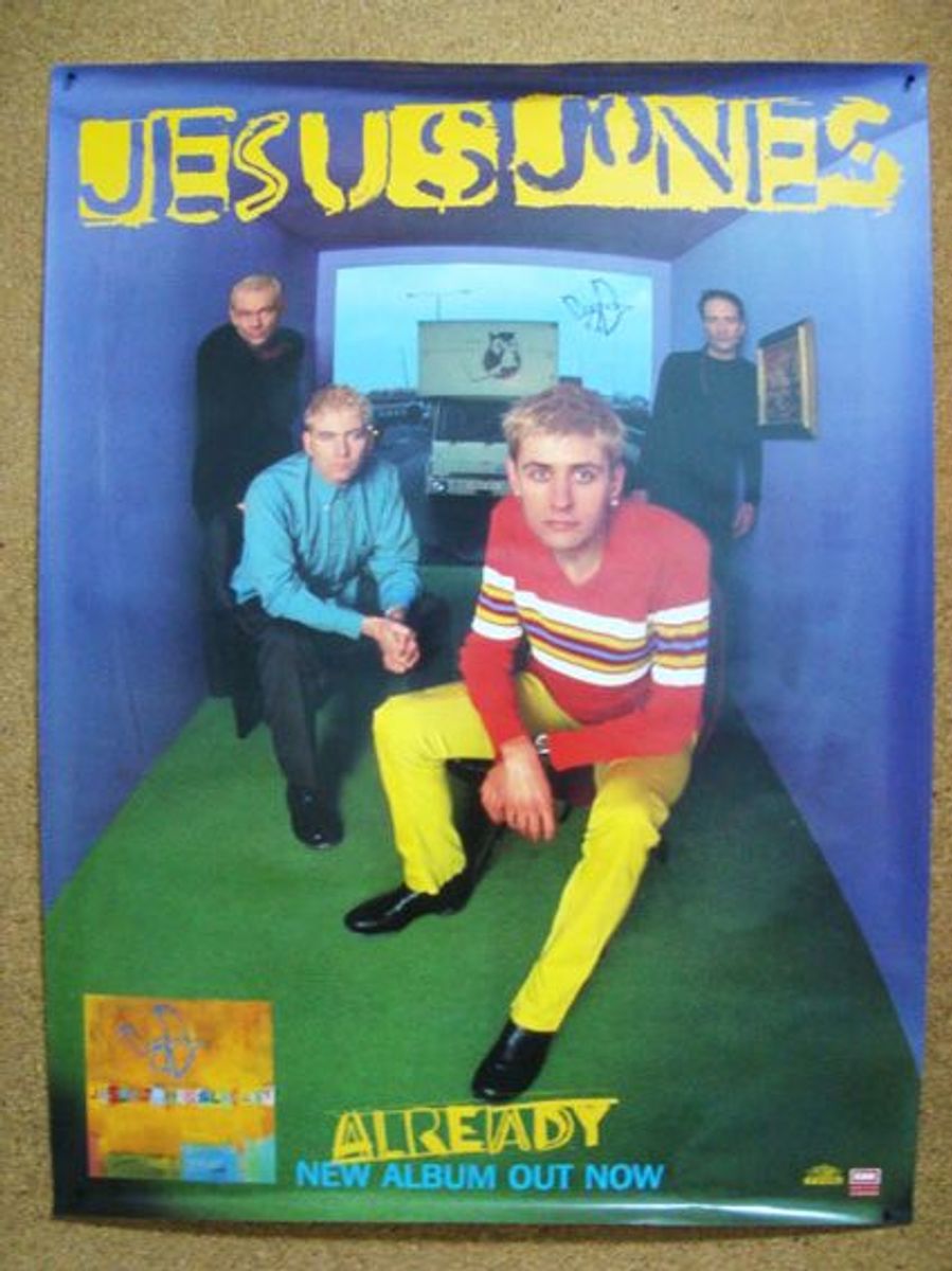 Cartaz / Poster da Banda Jesus Jones | Item de Música Cartaz De Banda ...