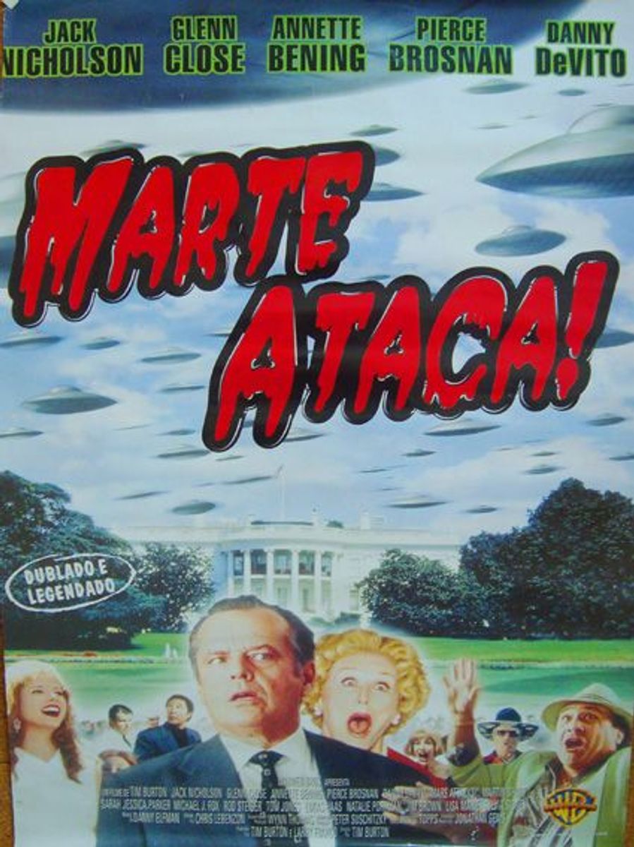 Cartaz/poster do Filme "marte Ataca" | Filme e Série Usado 39624264 ...