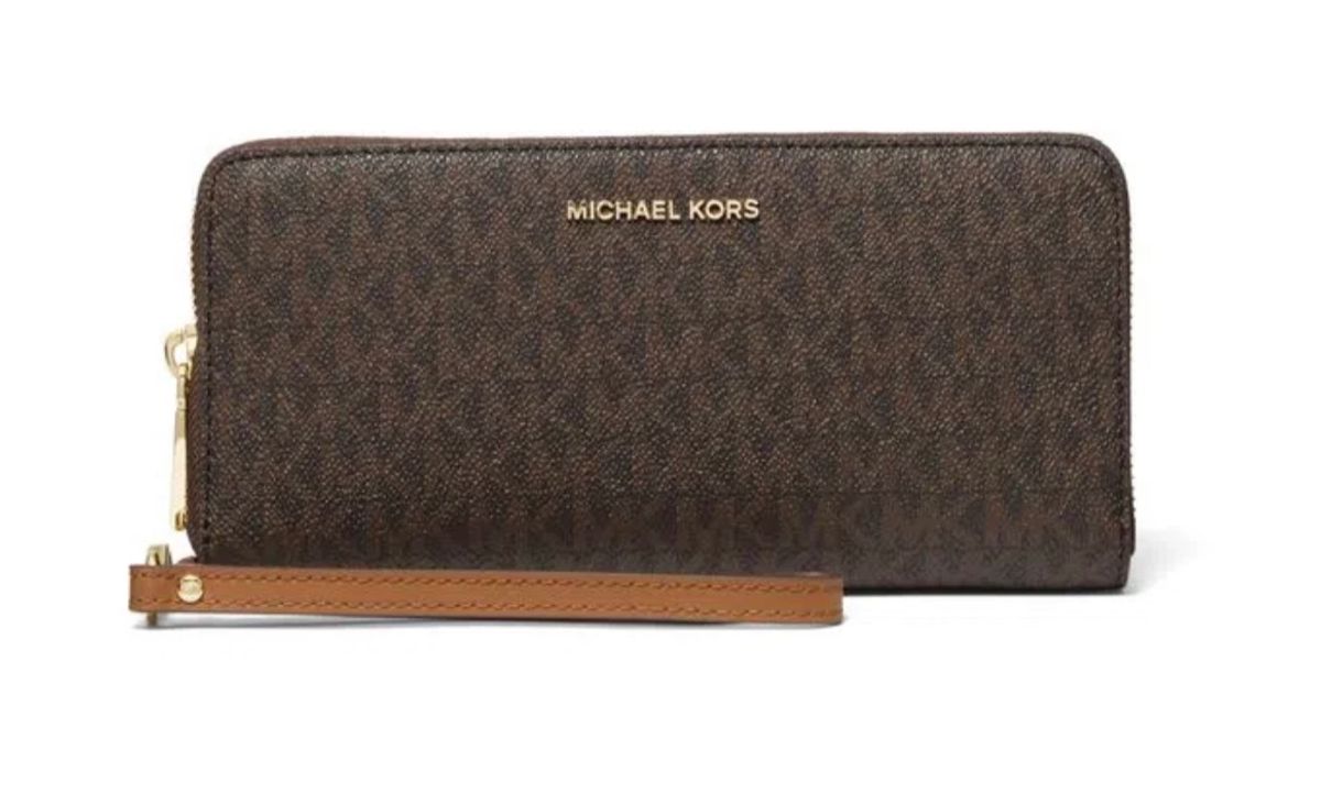 Carteira Jetset Logo Média | Carteira Feminina Michael Kors Usado ...