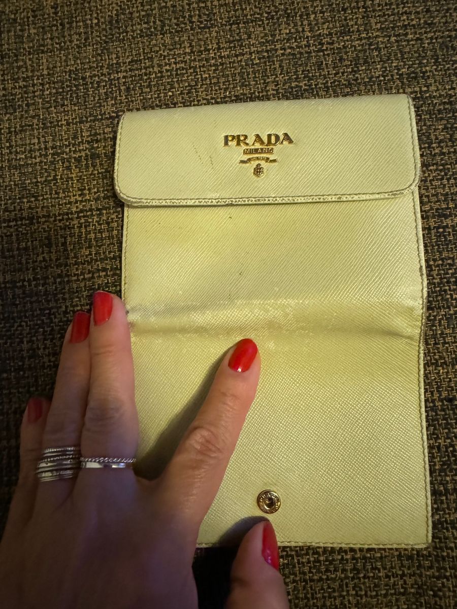 Carteira Prada Original | Carteira Feminina Prada Usado 95501775 | enjoei