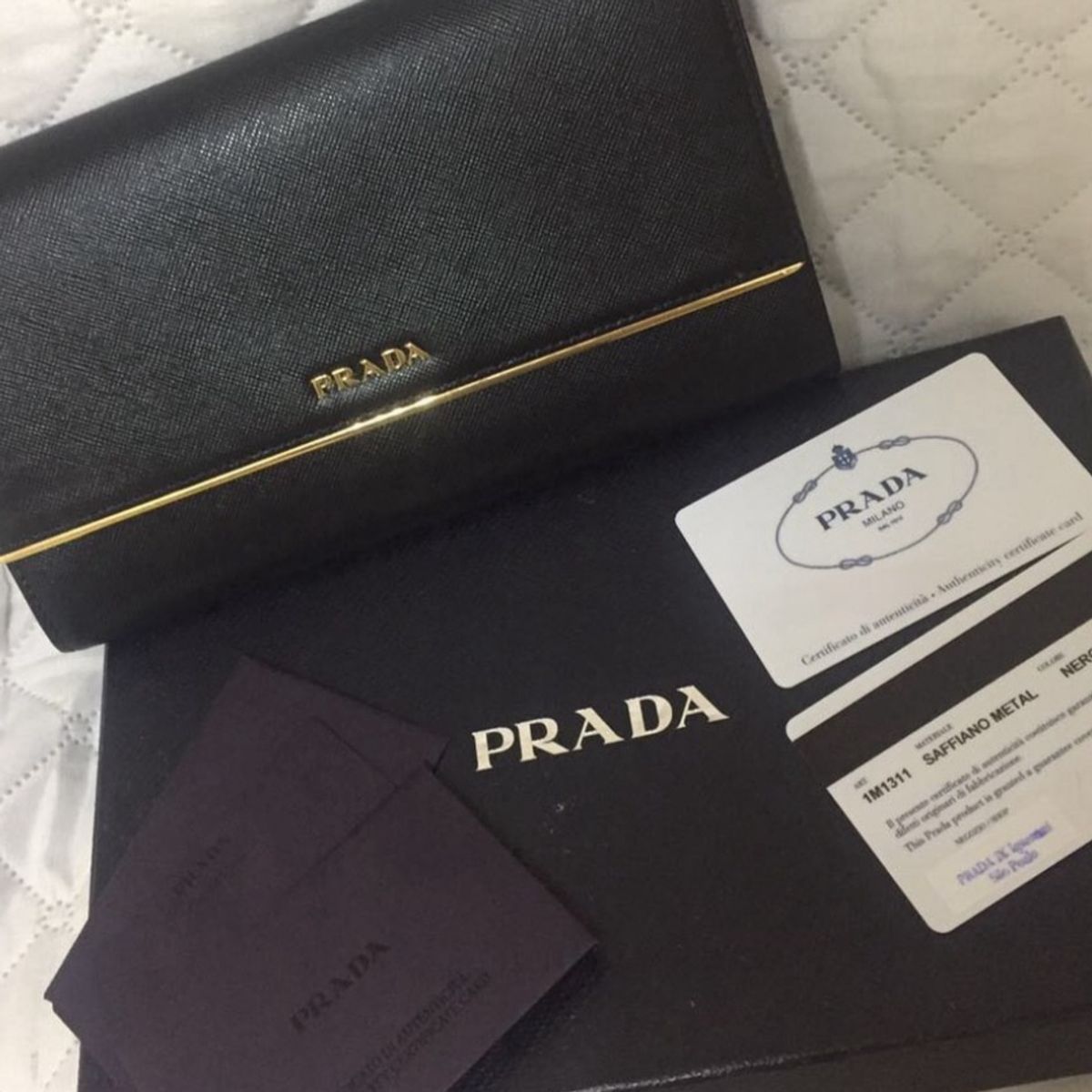 Carteira Prada | Carteira Feminina Prada Usado 97638108 | enjoei