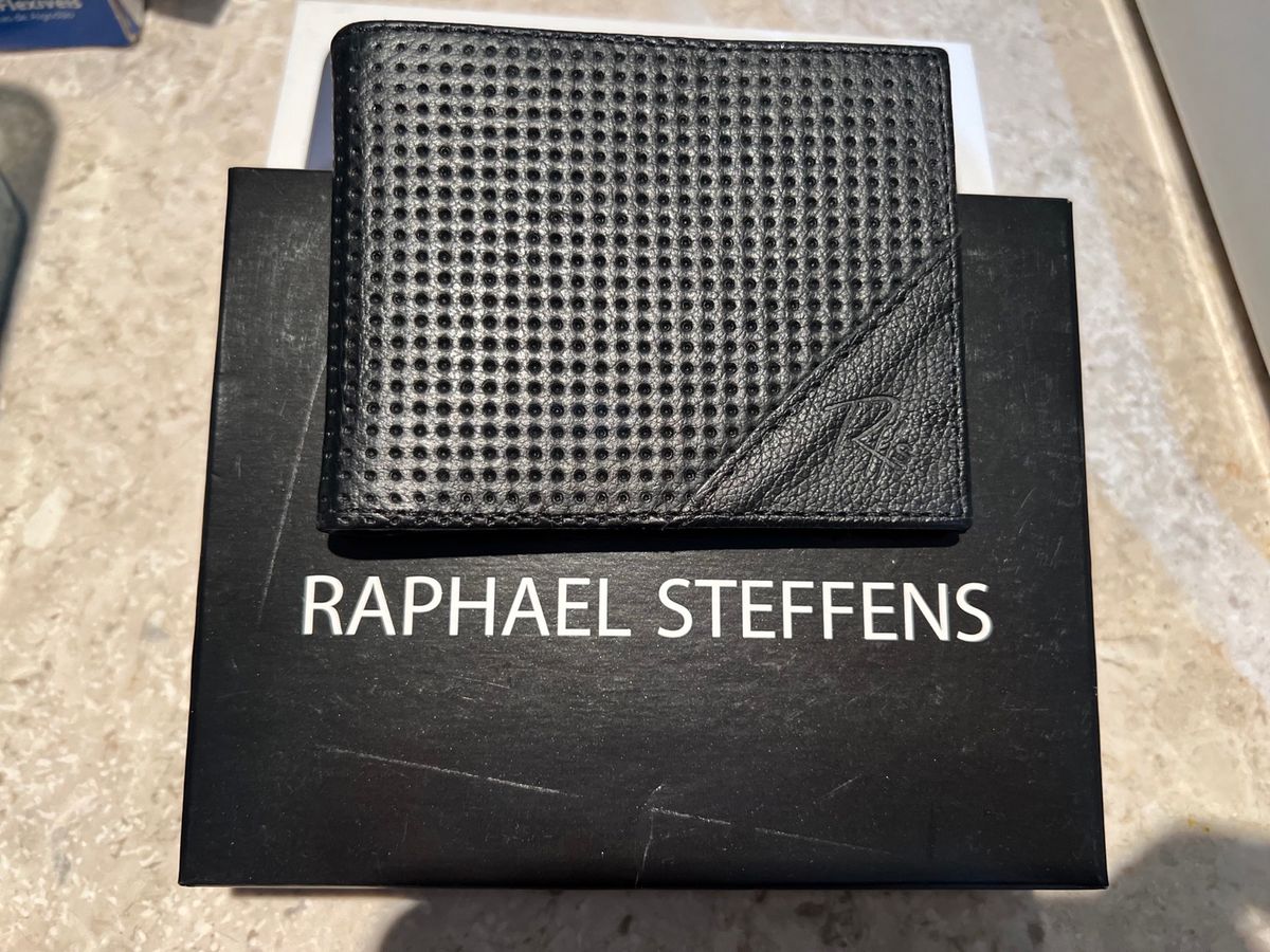 Carteira Preta Raphael Steffens | Carteira Masculina Carmen Steffens Nunca Usado 97434648 | enjoei