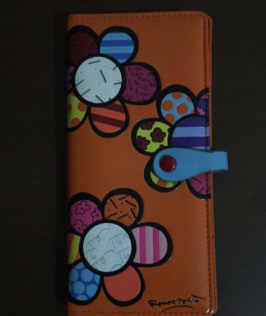 Carteira Romero Britto | Carteira Feminina Romero Britto Usado 15305878 ...