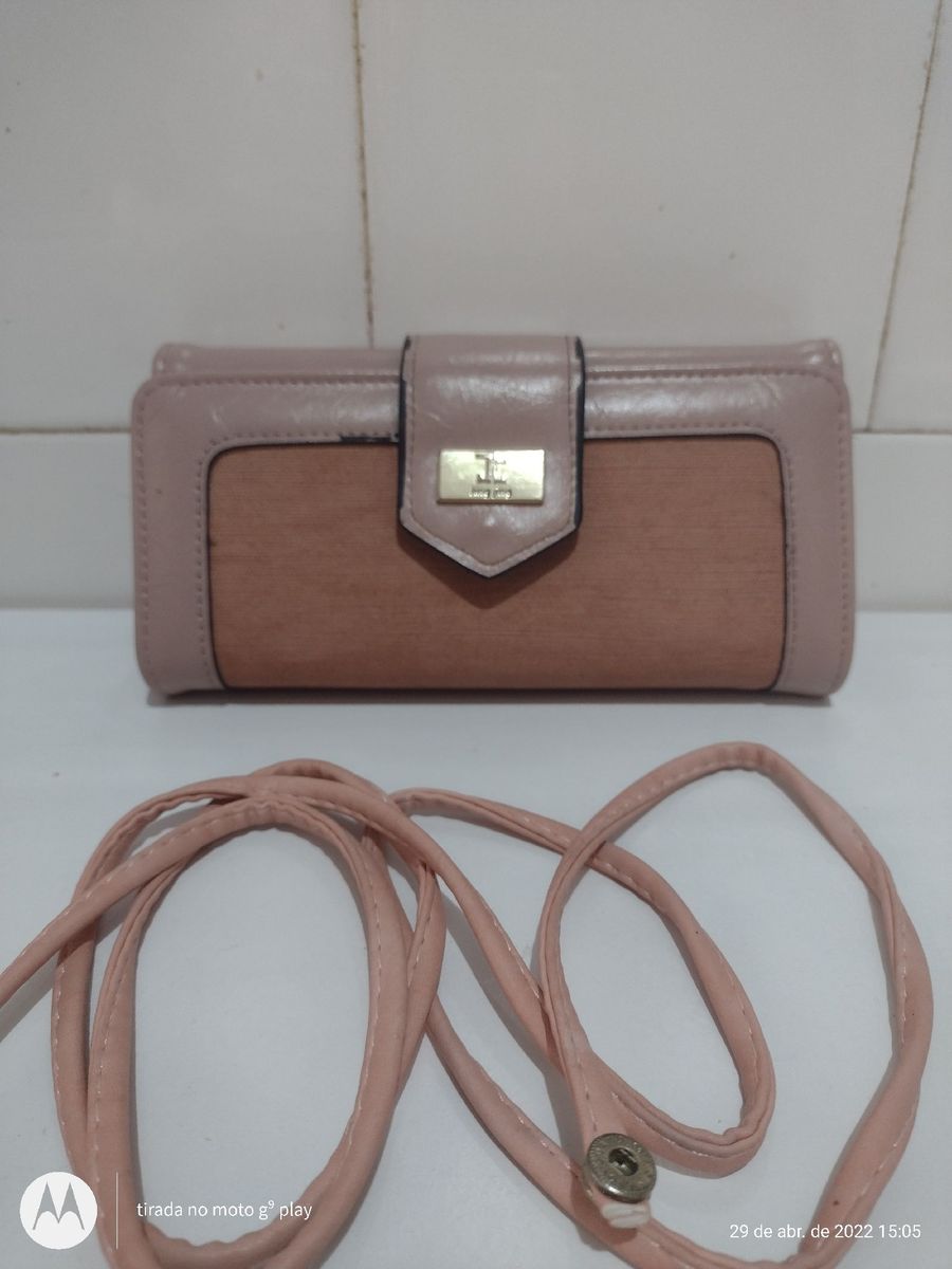 Carteira Rosa Clara | Carteira Feminina Usado 70294314 | enjoei