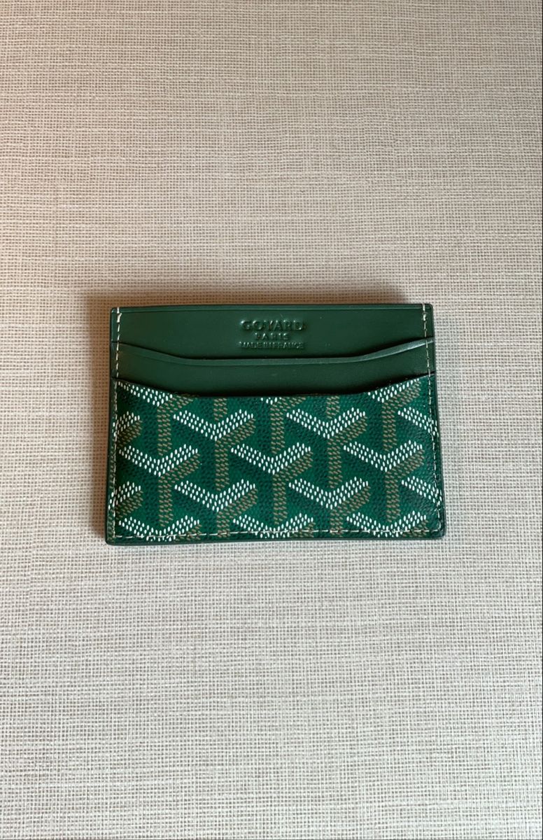 Carteira Verde | Carteira Masculina Goyard Nunca Usado 83035100 | enjoei