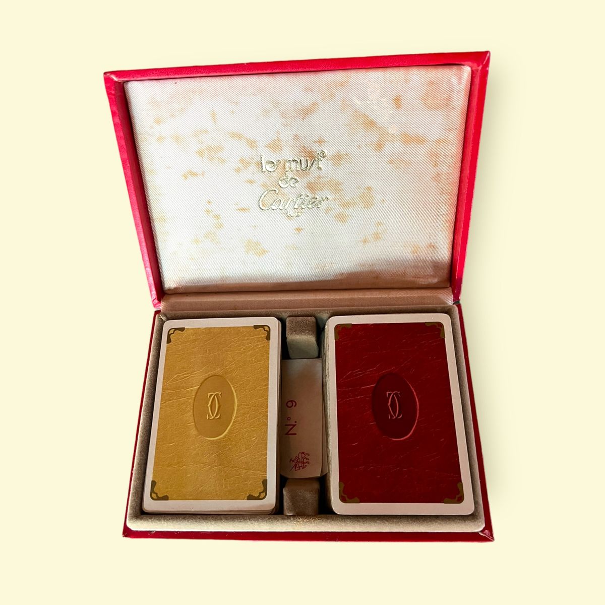Cartier Lês Must de Cartier Paris Baralho Jogo de Cartas Vintage ...