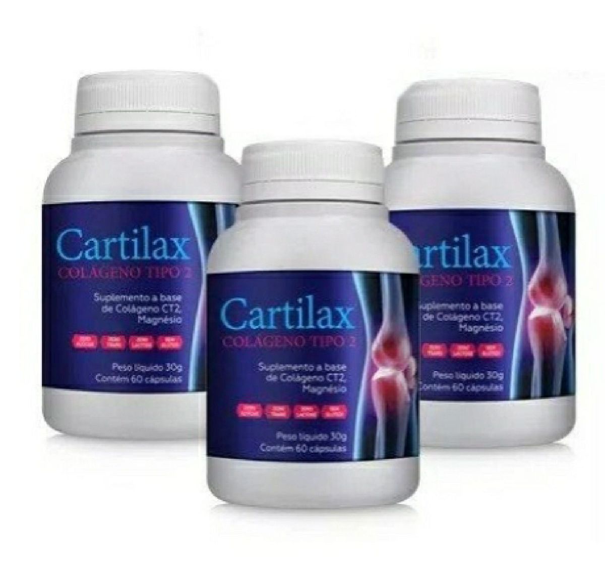Cartilax Colágeno Tipo 2 com 180 Cápsulas | Produto Feminino Cartilax ...