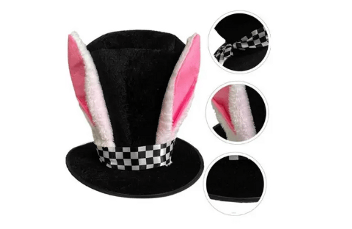 Cartola Coelho Alice No País Das Maravilhas | Cacareco Usado 133708775 ...