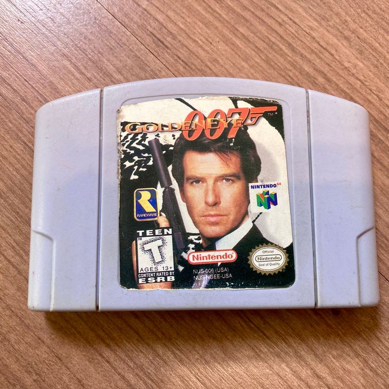 Cartucho Goldeneye N64 New 64Bit Video Game Cartridge USA NTSC Version