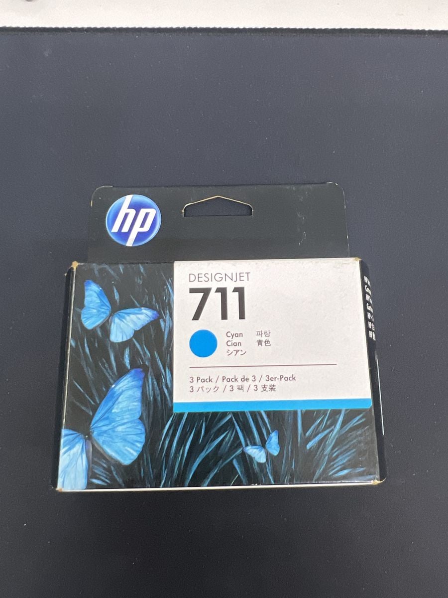 Cartucho de Tinta Hp Designjet 711 Azul 3 Unidades | Item Info & Eletro ...