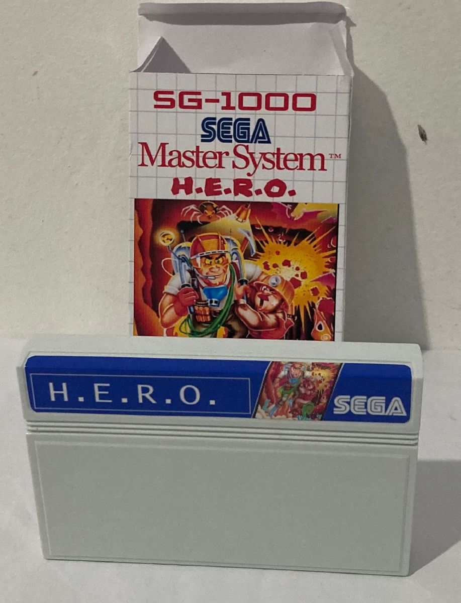 Cartucho Master System Hero Repro | Jogo de Videogame Hero Usado ...
