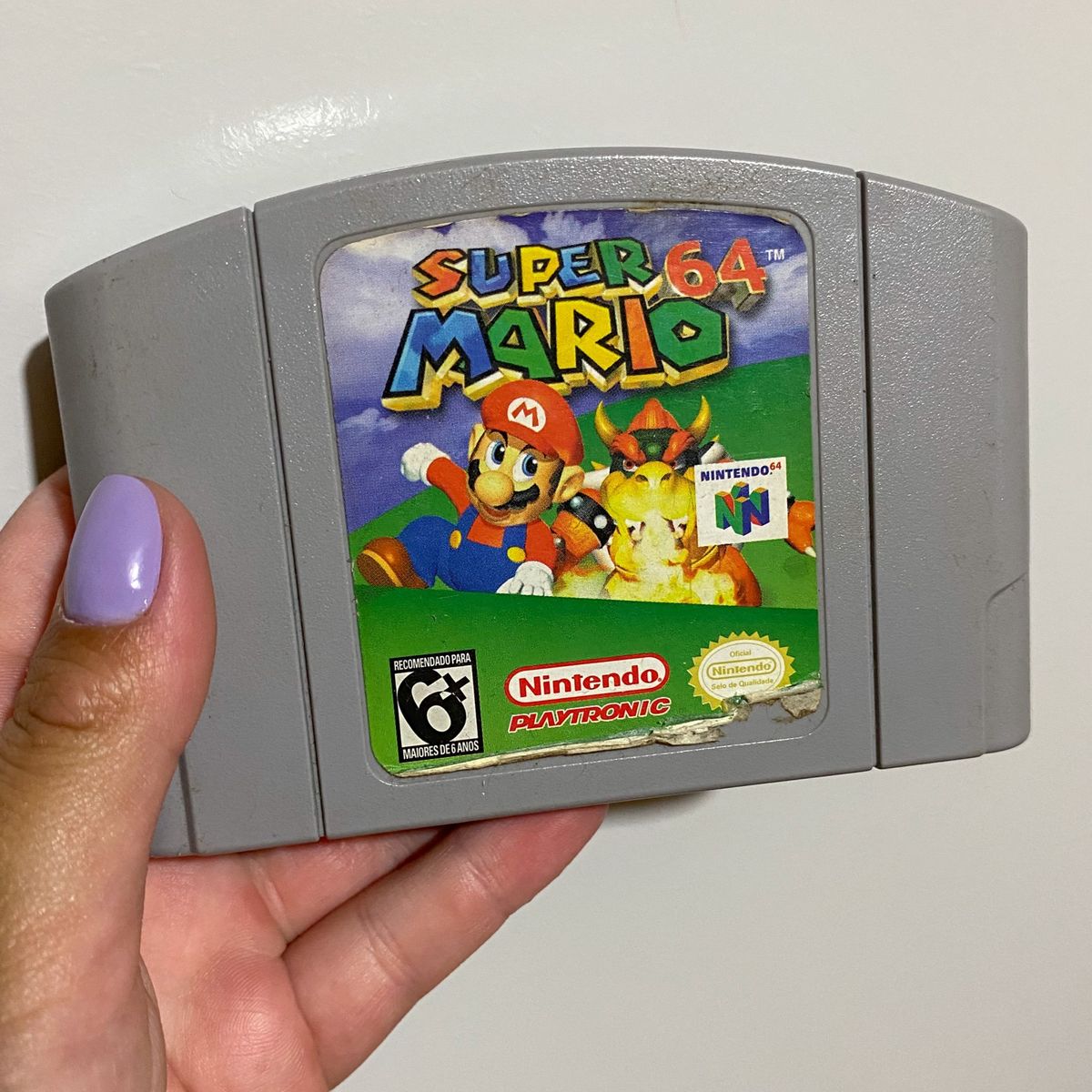 Cartucho Super Mario 64 N64 | Jogo de Videogame Nintendo Usado 78125368 ...
