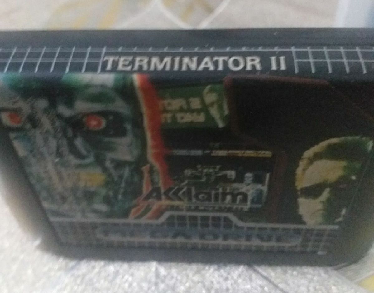 Cartucho Terminator 2 Mega Driver | Jogo de Videogame Tectoy Usado ...