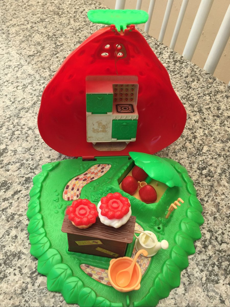 Casa Moranguinho Anos 90 | Brinquedo Moranguinho Casinha Usado 70643345 ...