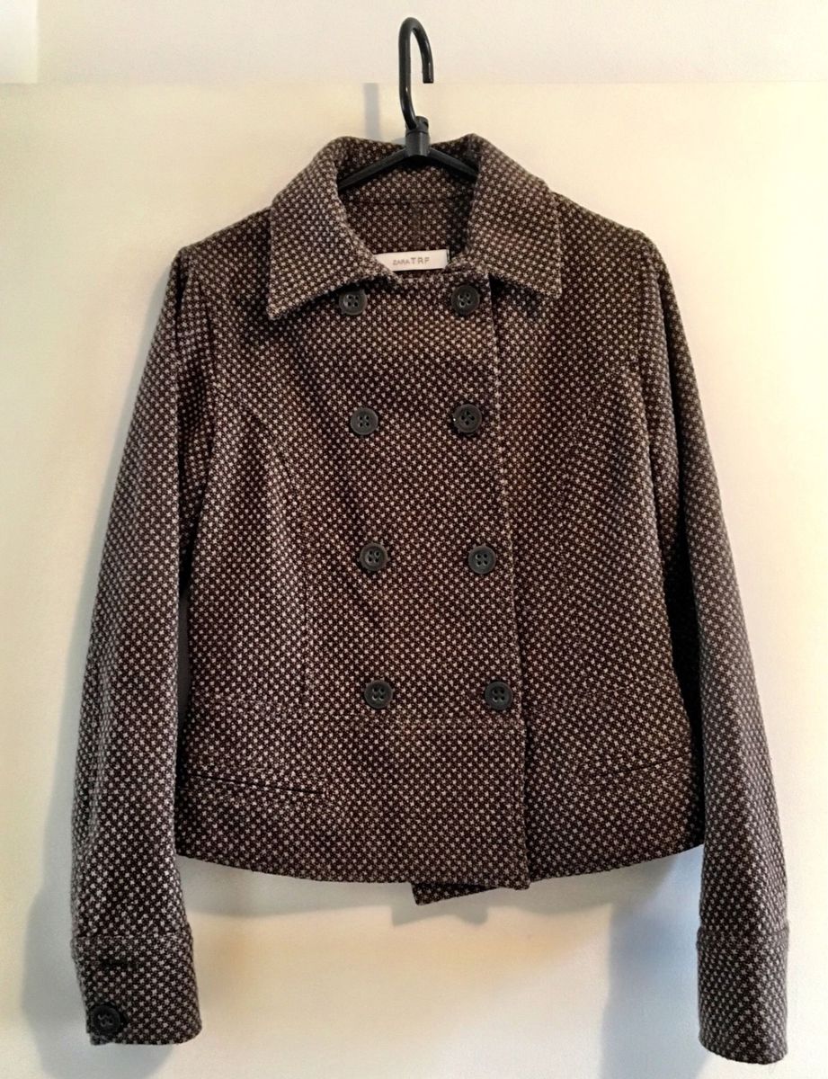 Casaca de Lã Zara | Casaco Feminino Zara Usado 25625297 | enjoei