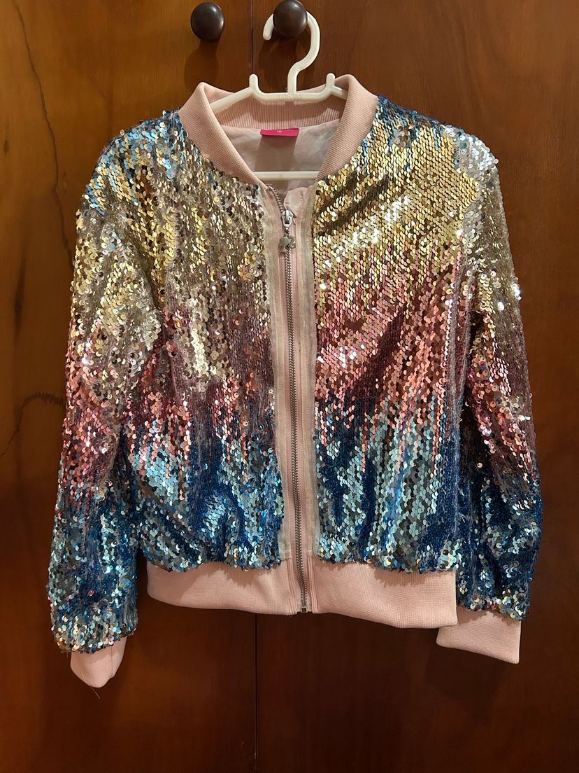 Casaco de Paetes | Roupa Infantil para Menina Barbie Usado 115868876 ...