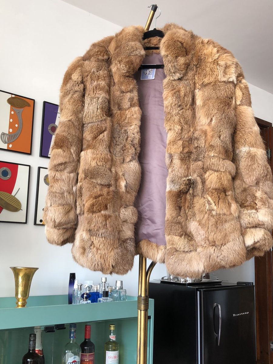 Casaco de Pele Verdadeira | Casaco Feminino Peles Polo Norte Usado 73704266 | enjoei