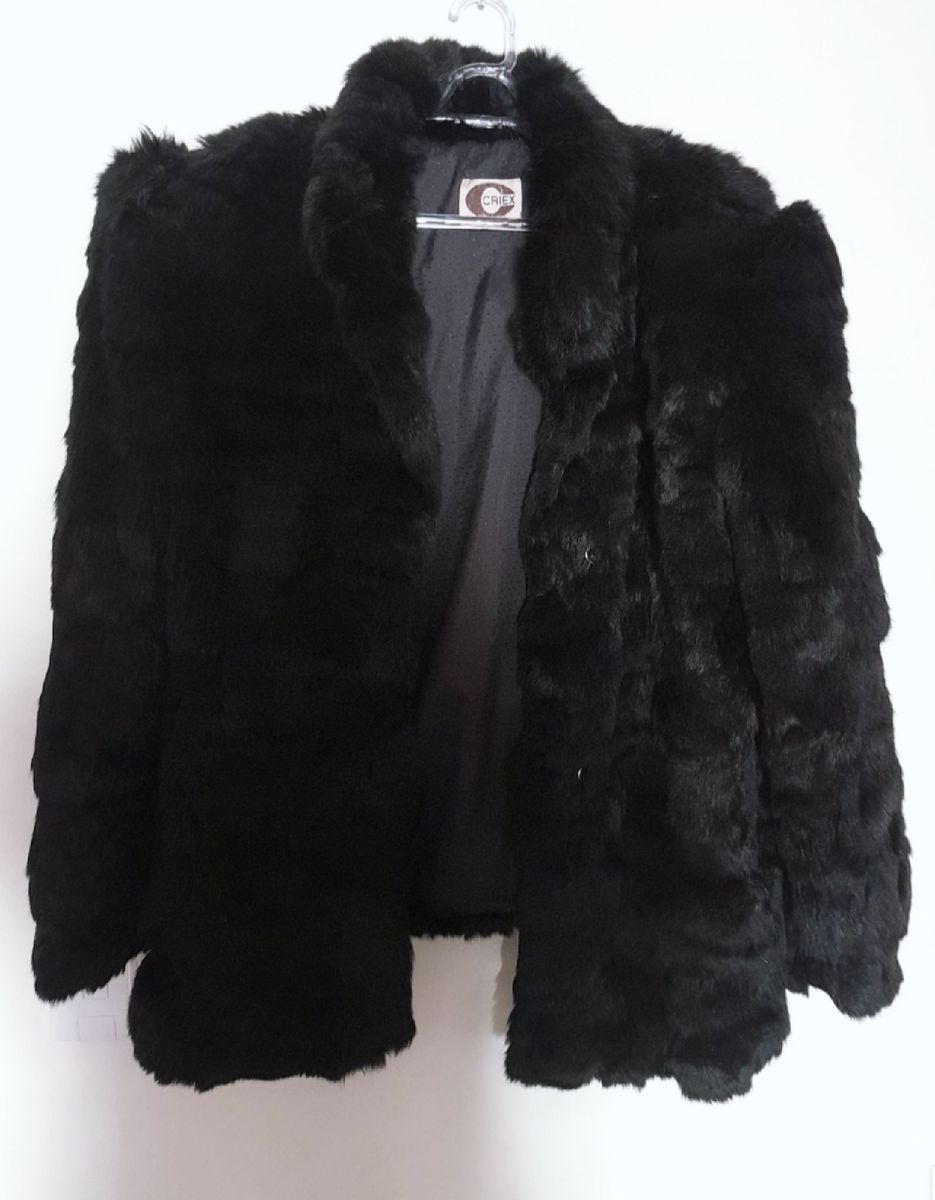 Casaco de Pele | Casaco Feminino Criex Usado 43638294 | enjoei