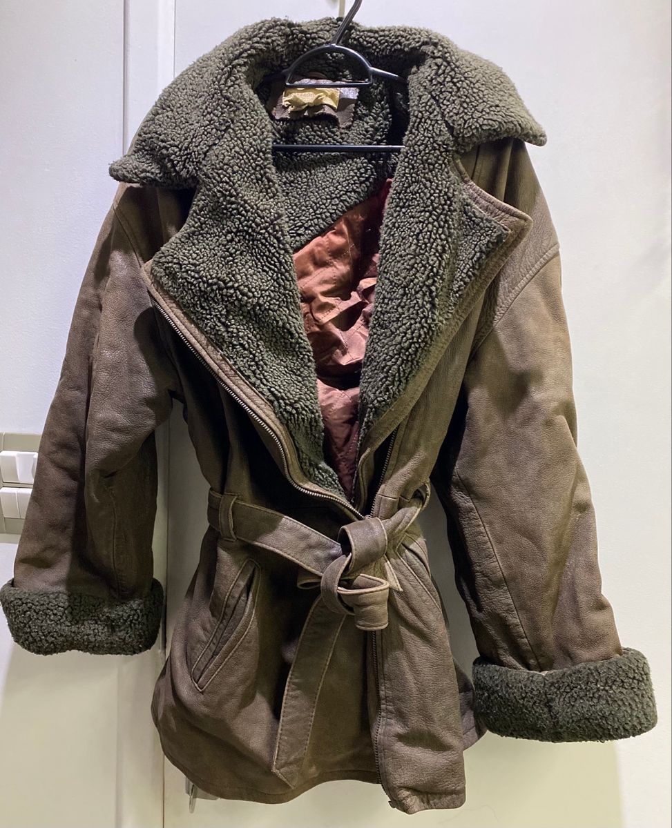 Casaco em Couro Legítimo Importado | Casaco Feminino Colebrook & Co ...