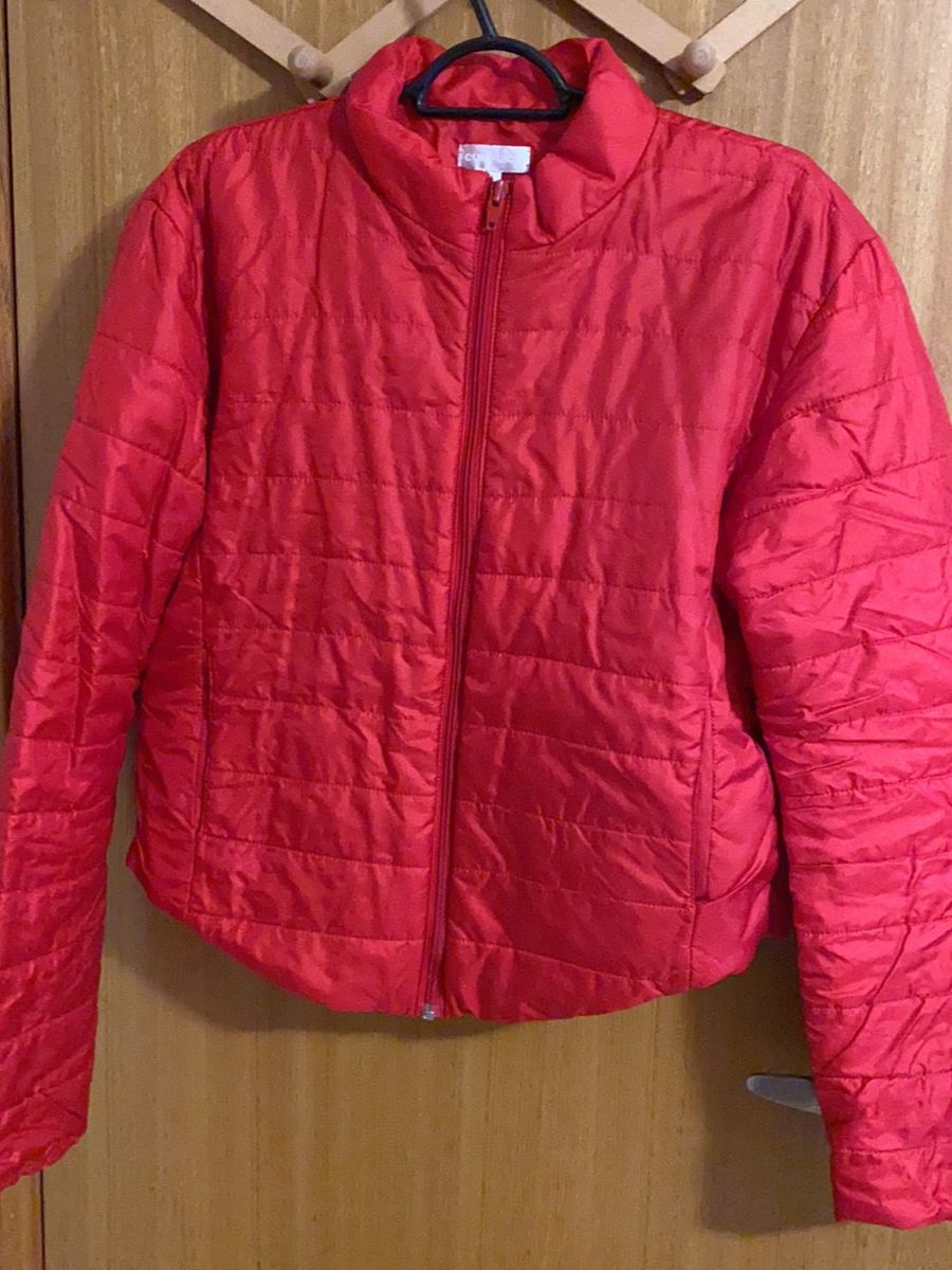 Casaco Fofinho Vermelho | Casaco Feminino Cumplice Usado 55894888 | enjoei