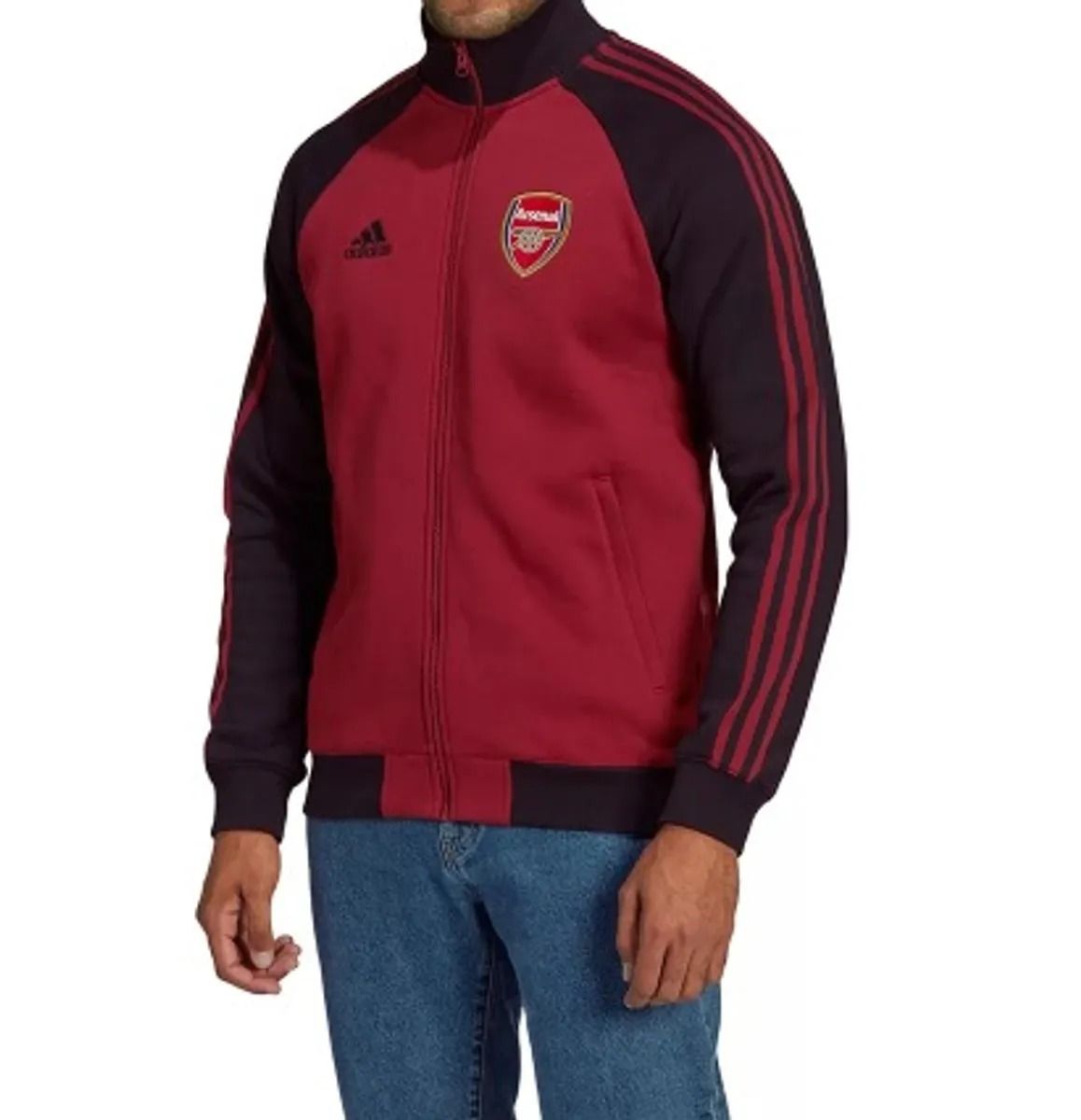 Casaco - Jaqueta Adidas Arsenal Xl | Casaco Masculino Adidas Nunca ...