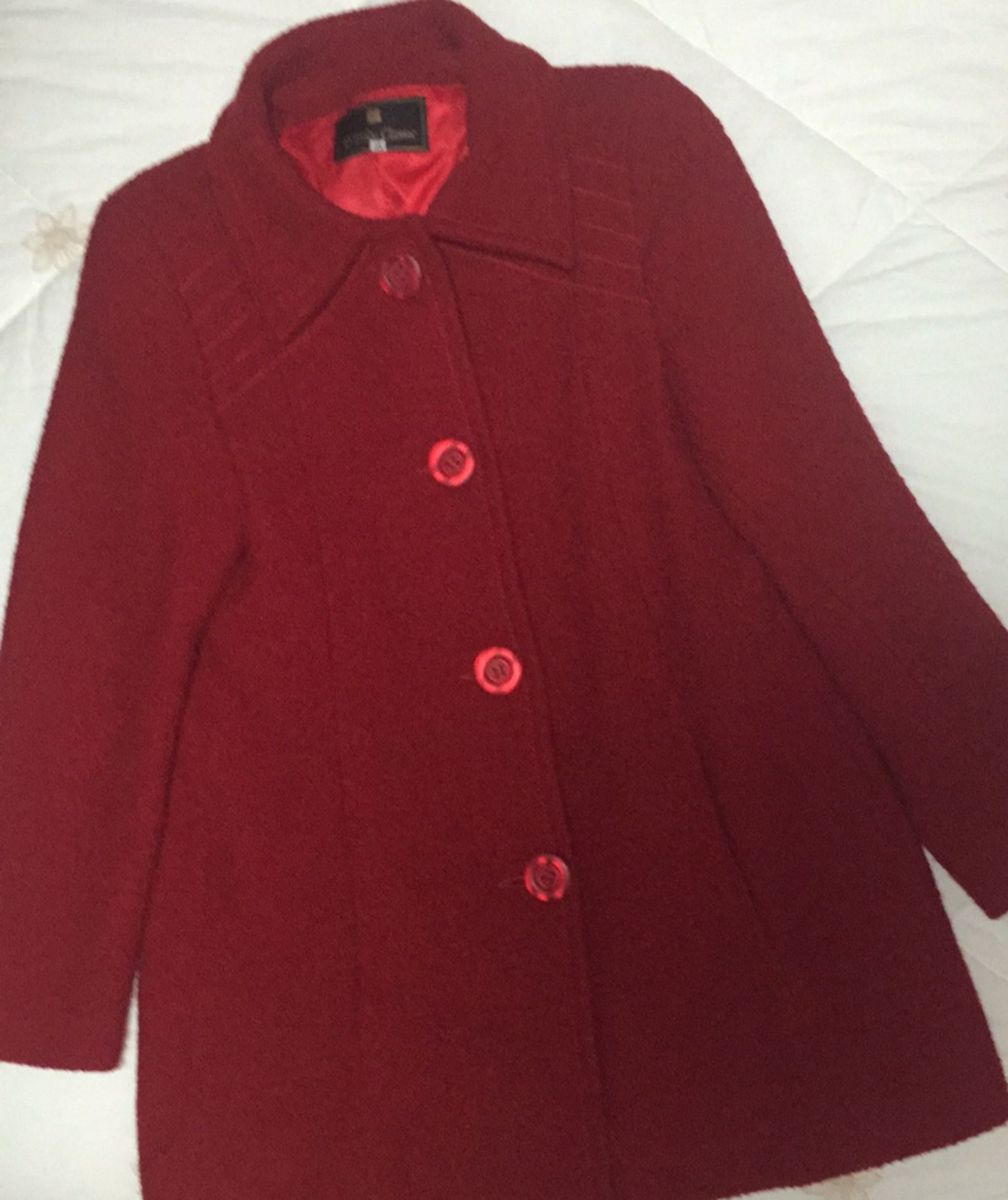 Casaco Lã Batida | Casaco Feminino Usado 15332166 | enjoei