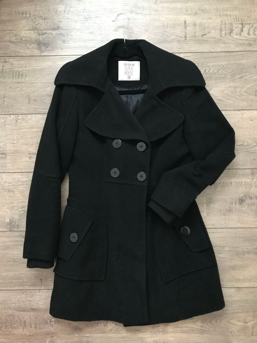 Casaco Lã Style | Casaco Feminino Clock House Usado 25201366 | enjoei