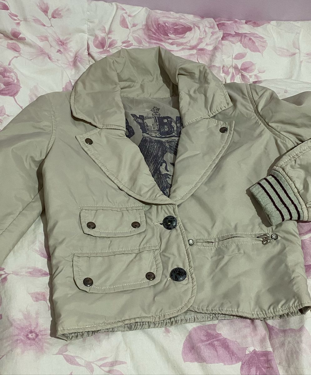 Casaco Nylon Boby Blues | Casaco Feminino Boby Blues Nunca Usado ...