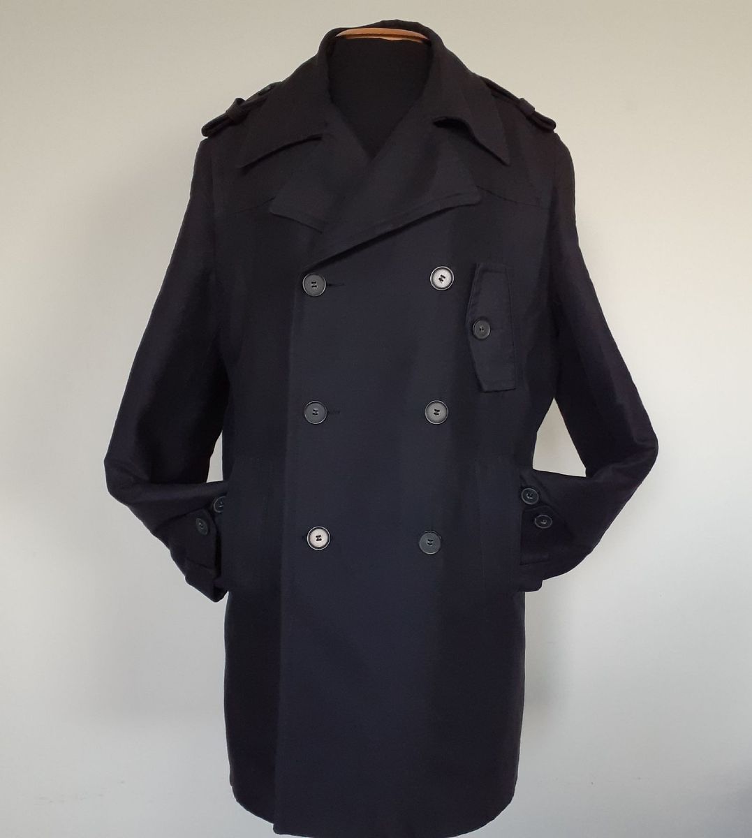 Casaco Pea Coat/caban Italiano Original | Casaco Masculino Altatensione ...