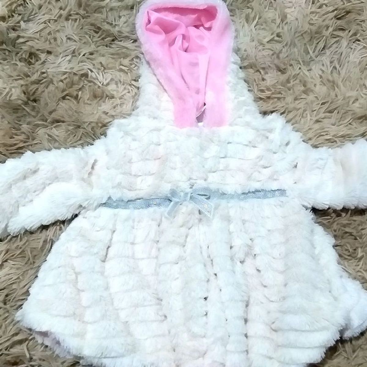 Casaco Peludo e Quentinho | Roupa Infantil para Menina Usado 84046393 ...