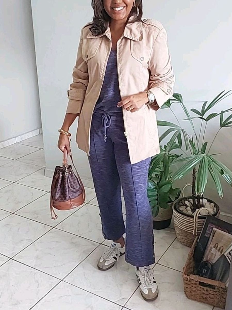 Casaco Trench Coat Lord Bege 48 | Casaco Feminino Lord Usado 145020430 ...