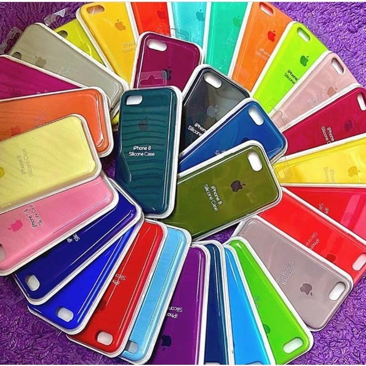 Case Silicone Iphone Modelos e Cores | Iphone Inova Nunca Usado ...