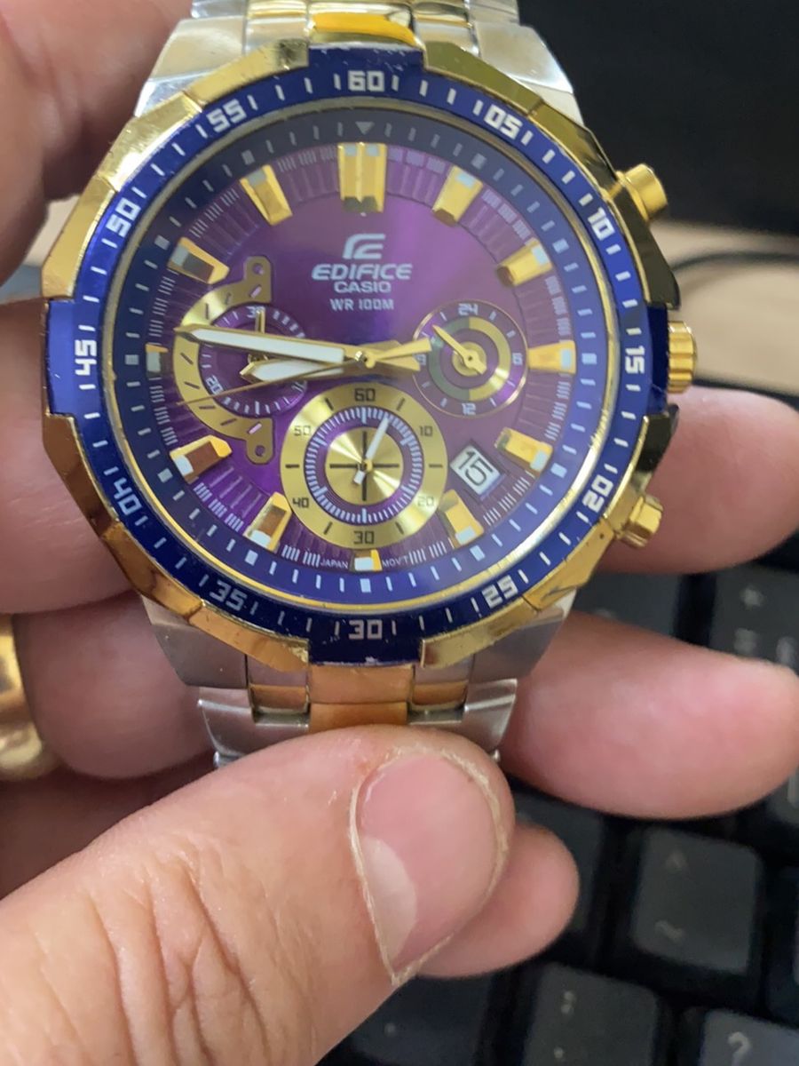 Casio Edifice Original | Relógio Masculino Casio Nunca Usado 60695201 ...