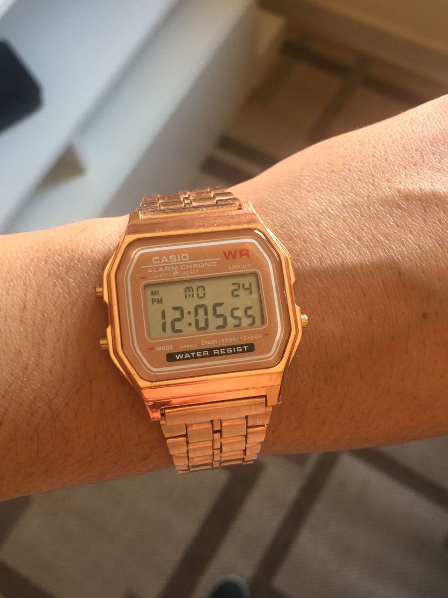 Casio Rosê | Relógio Feminino Casio Nunca Usado 24043322 | enjoei