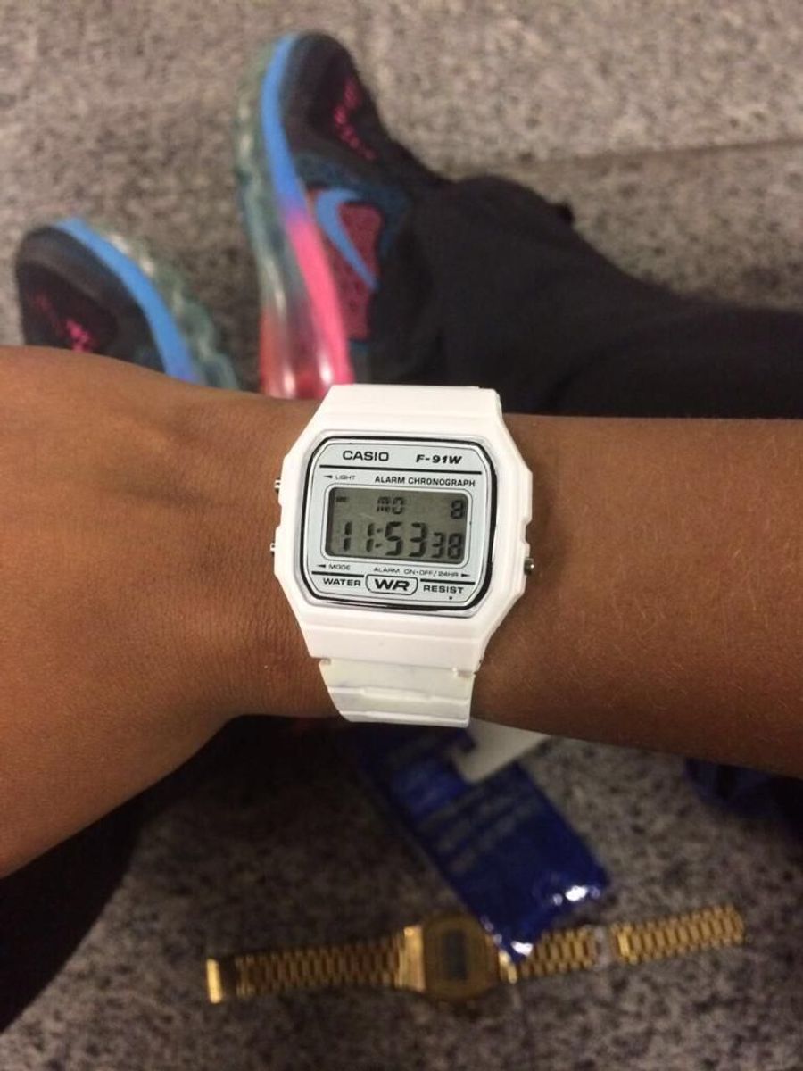 Casio Vintage White | Relógio Feminino Casio Nunca Usado 36436248 | enjoei