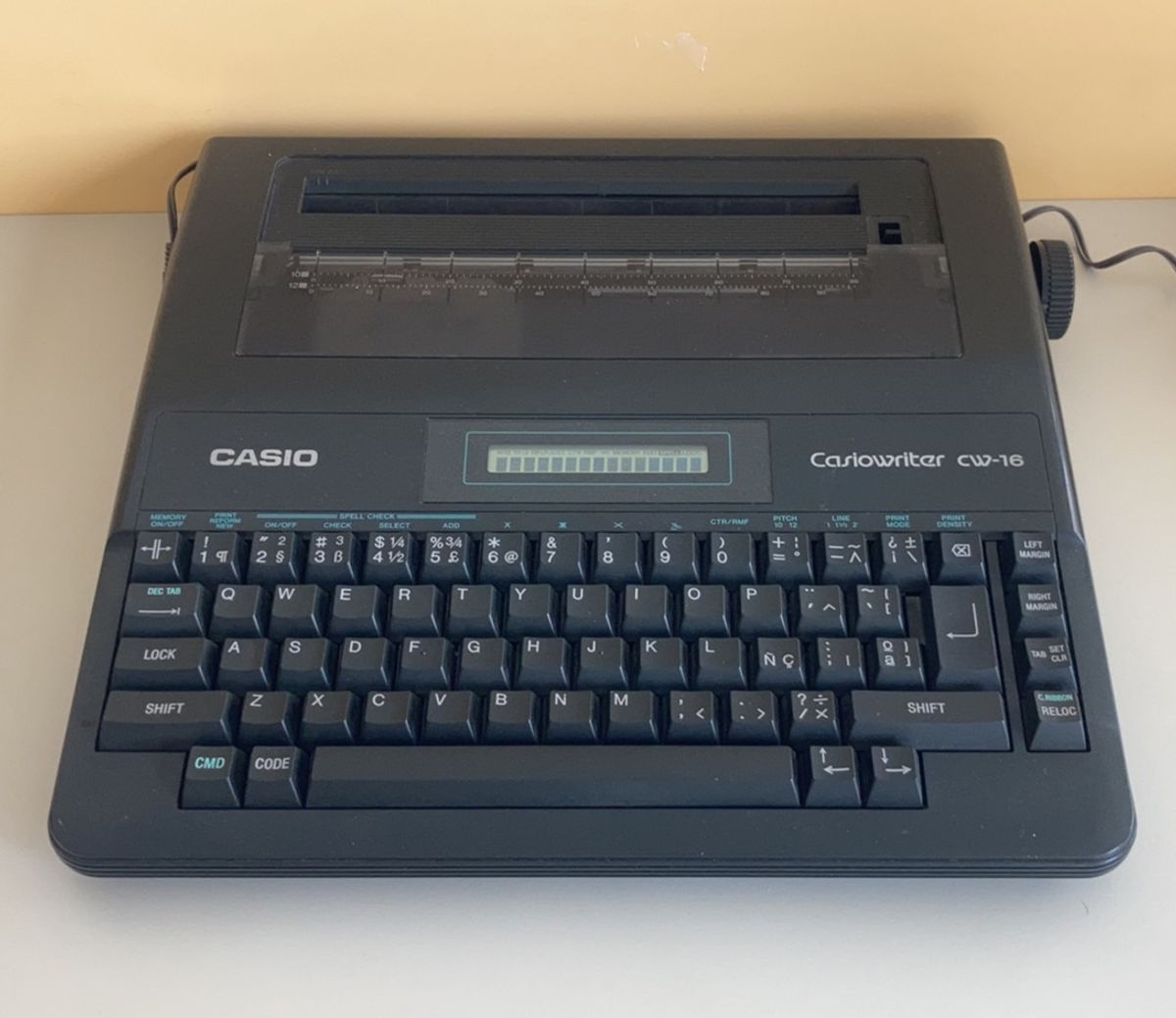 Casio Writer Cw-16 Desalinhada | Móvel p/ Casa Casio Usado 51555375 ...