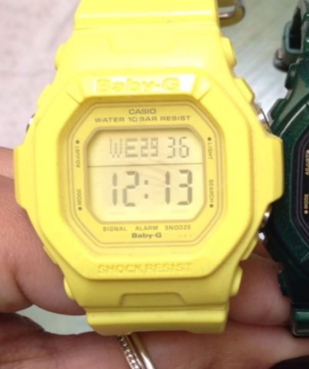 Cásio Yellow | Relógio Feminino Cásio Usado 16951476 | enjoei