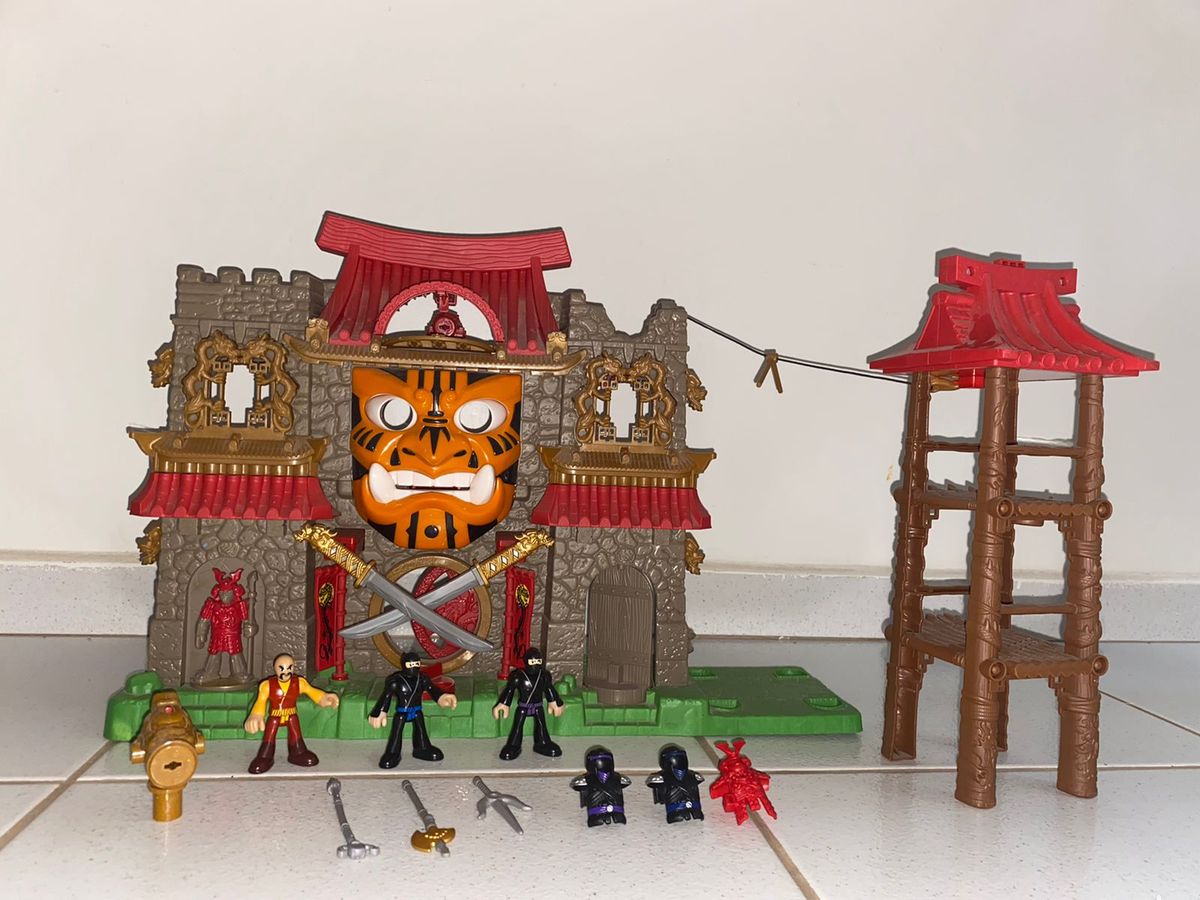 Castelo Ninja Samurai Imaginext | Brinquedo Imaginext Usado 62017649 ...