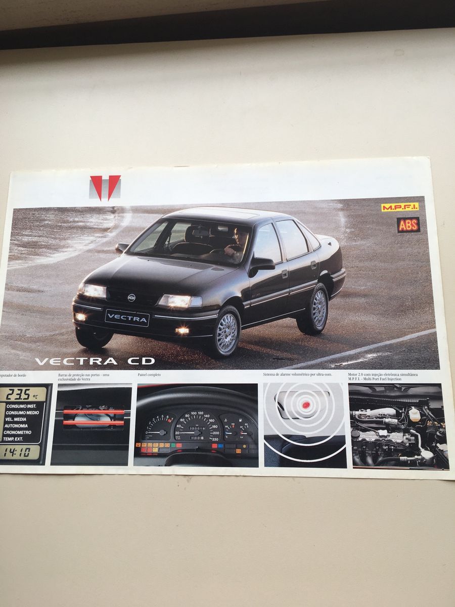 Catálogo/ Folder Vectra Gm | Cacareco Chevrolet Usado 117768782 | enjoei