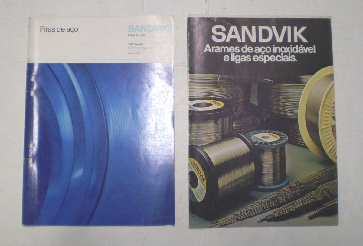 Catálogos Antigos da Sandvik.- Cód. 395 - | Livro Sandvik Usado ...
