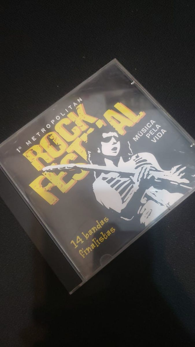 Cd 1 Metropolitan Rock Festival - Musica Pela Vida | Item de Música ...