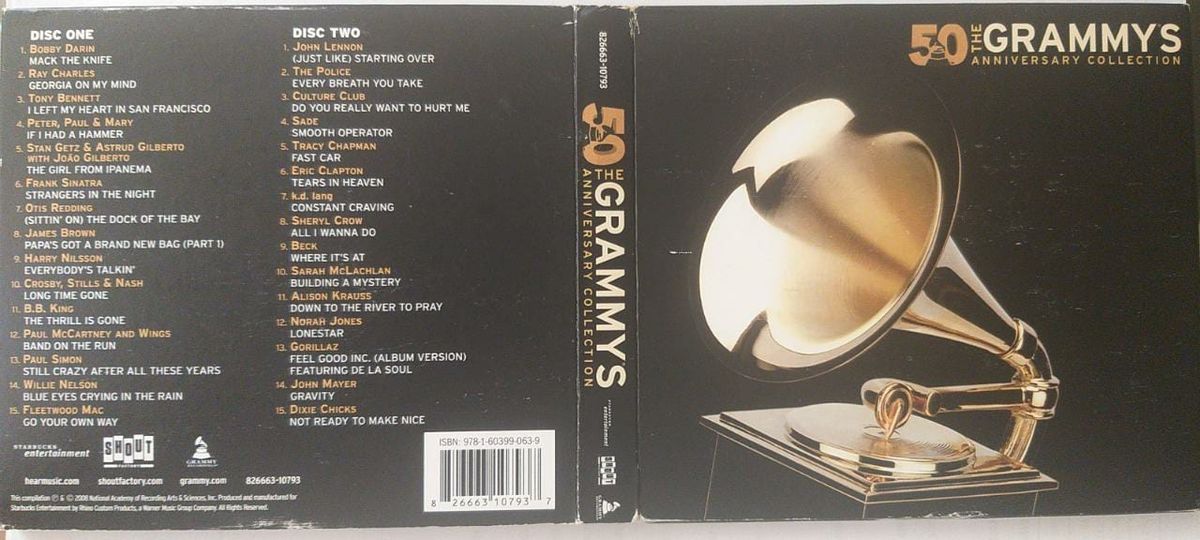 Cd 50 The Grammys Anniversary Collection Cd Duplo Impecável | Item de ...