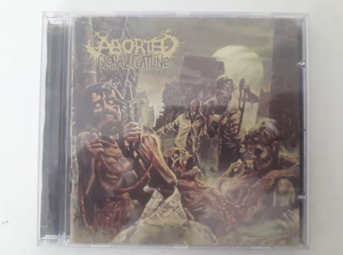 Cd Aborted Global Flatline Raro Original | Item de Música Compact Disk ...