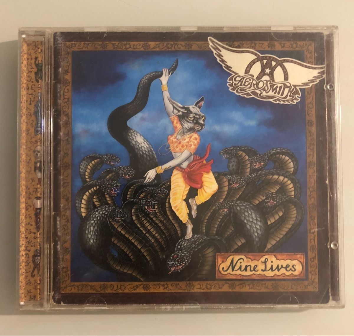 Cd Aerosmith - Nine Lives. Primeira Capa | Item de Música Aerosmith ...