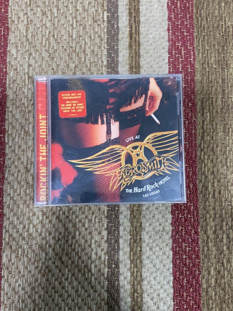 Cd Aerosmith - Rockin The Joint | Item de Música Aerosmith Usado ...